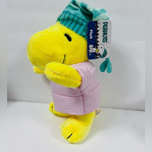Peanuts | Toys | Woodstock Pink Puffer Jacket Coat Plush Cvs Snoopy ...